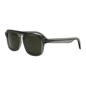 Dior Inspired Mini Sunglasses In Sleek Tones - Grey