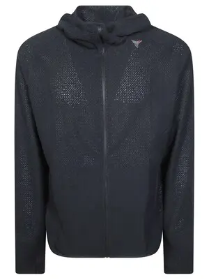 ROA Thermal Zip-up Hoodie - Nero
