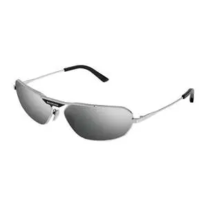 Balenciaga Mini Mirror Sunglasses - Silver