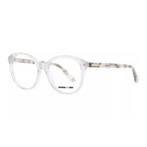 Alexander McQueen Mini Eyeglasses With Clear Demo Lens - Transparent