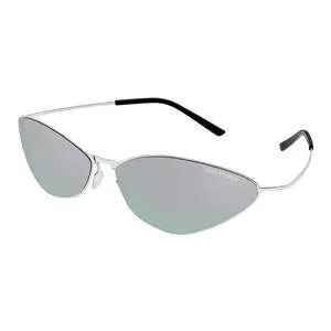 Balenciaga Mini Mirror Sunglasses - Silver