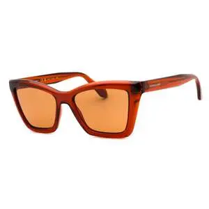 FERRAGAMO Sf2039se Mini Sunglasses - Transparent Rust