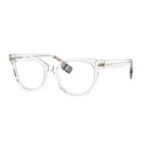 Burberry Eyeglasses With Clear Demo Lenses - Transparent