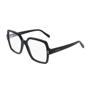 FERRAGAMO Designer Eyeglasses With Clear Demo Lens - Black