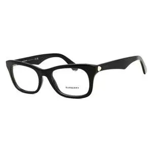 Burberry Clear Demo Lens Eyeglasses - Black
