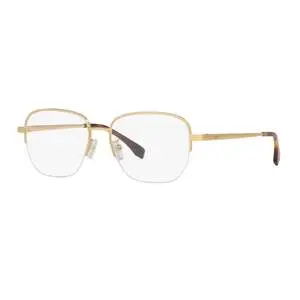 Fendi Rectangular Metal Eyeglasses With Clear Demo Lenses - Gold