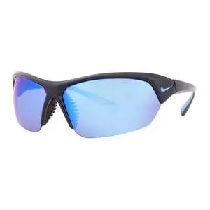 Nike Skylon Ace Mini Sunglasses With Blue Mirror Lens - Black