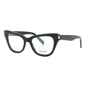 Saint Laurent Sl472 Eyeglasses With Clear Demo Lenses - Black