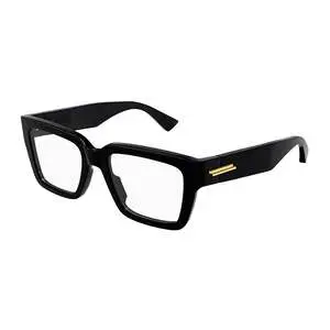 Bottega Veneta Bv Mini Clear Lens Eyeglasses - Black