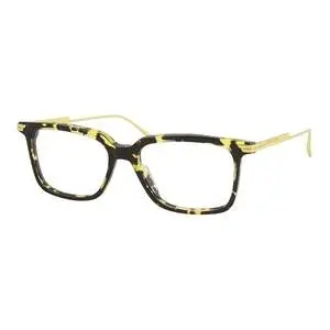 Bottega Veneta Bv1009o Mini Clear Demo Lens Eyeglasses - Havana/gold