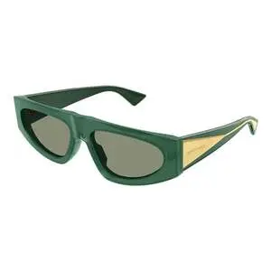 Bottega Veneta Mini Oval Sunglasses