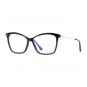 TOM FORD Mini Clear Demo Lenses Eyeglasses - Black