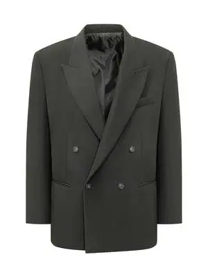 MARSEM Double-panel Oversized Blazer Jacket With Four-button Detail
