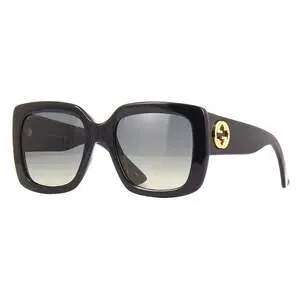 Gucci Gg Mini Sunglasses With Grey Gradient - Black