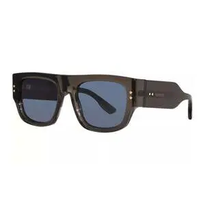 Gucci Gg Mini Transparent Sunglasses - Transparent Dark Grey