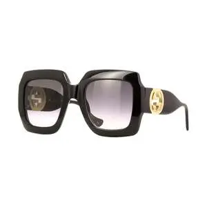 Gucci Oversized Square Sunglasses With Logo Accent