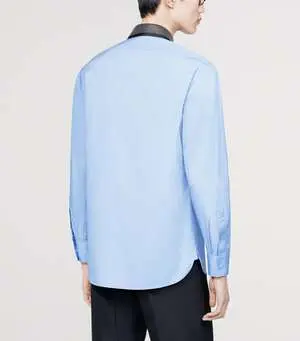 TOM FORD Cotton Lambskin-collar Shirt