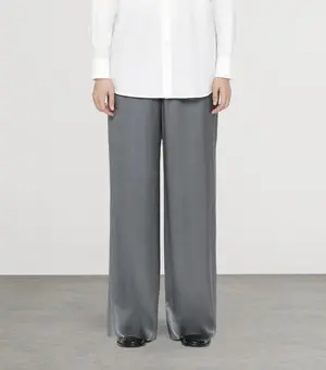 ALLSAINTS Crepe Lycia Wide-leg Trousers