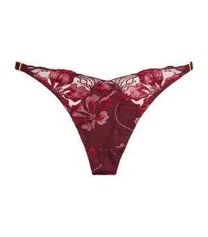 BORDELLE Ren Wide-band Thong - Red
