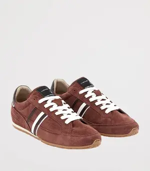 ALLSAINTS Suede-cotton Liam Sneakers