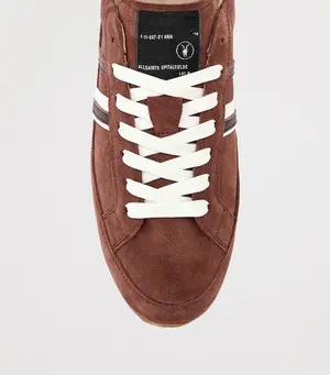 ALLSAINTS Suede-cotton Liam Sneakers
