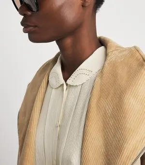 RÓHE Silk Puff-sleeve Blouse