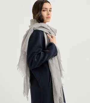 Brunello Cucinelli Cashmere-silk Scarf