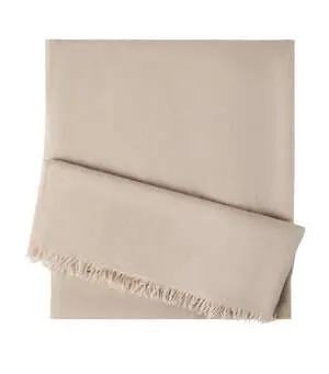 Brunello Cucinelli Cashmere-silk Scarf - Brown