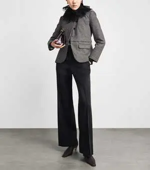 Polo Ralph Lauren Satin Low-rise Kick-flare Trousers