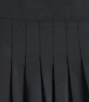 Polo Ralph Lauren Taffeta Pleated Maxi Skirt