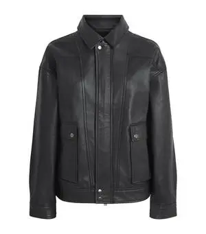 Paige Ashland Leather Jacket - Black