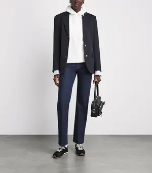 Paige Stevie High-rise Straight Ankle Jeans