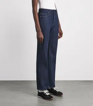 Paige Stevie High-rise Straight Ankle Jeans