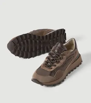 Brunello Cucinelli Suede Runner Sneakers