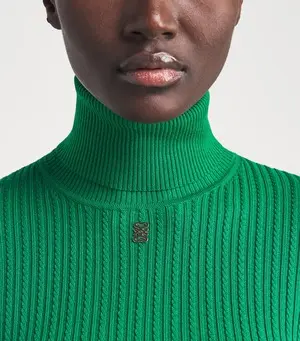 Sandro Cable-knit Rollneck Sweater