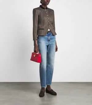 Sandro Stretch-wool Stripe Jacket