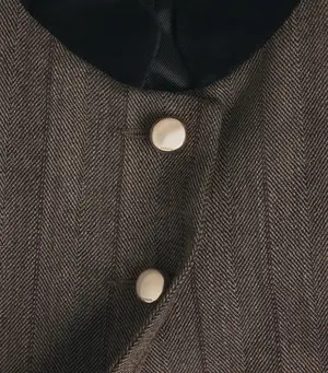 Sandro Stretch-wool Stripe Jacket
