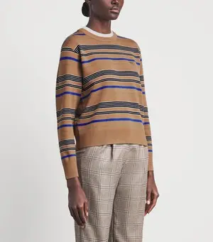 Sandro Layered-effect Stripe Sweater