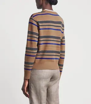 Sandro Layered-effect Stripe Sweater