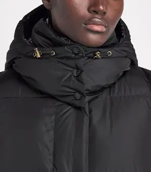 Moncler Water-repellent Down Little Long Coat