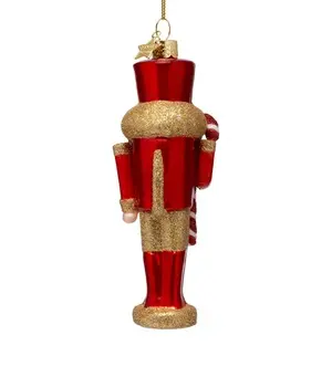 Harrods Candy Cane Nutcracker Ornament