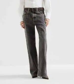 Brunello Cucinelli Straight High-waist Jeans