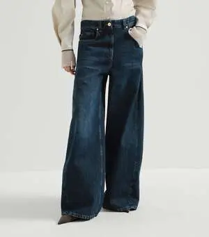 Brunello Cucinelli Wide-leg Jeans
