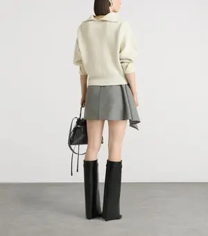 Givenchy Wool-blend Slashed Sweater