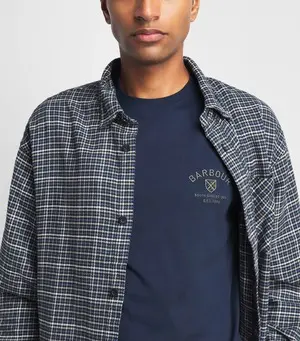 Barbour Cotton Embroidered Crest T-shirt