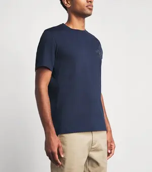 Barbour Cotton Embroidered Crest T-shirt