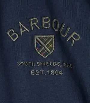 Barbour Cotton Embroidered Crest T-shirt