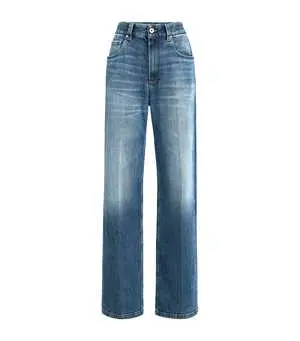 Brunello Cucinelli Contemporary Loose Straight Jeans - Blue