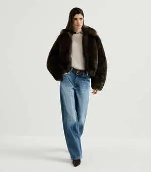 Brunello Cucinelli Contemporary Loose Straight Jeans