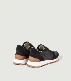 Brunello Cucinelli Suede Technical Running Sneakers